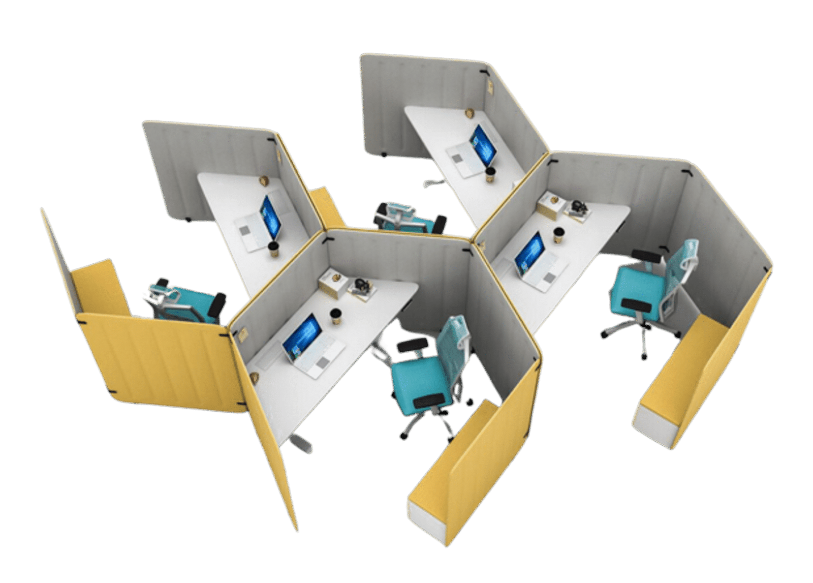 SINGLE LIFT WORKSTATION ENDLESS EXTENSION - BOOGI